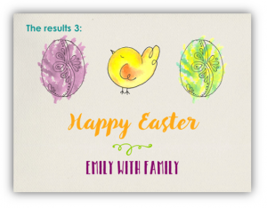 3 Steps to Unique Spring or Easter Card in PowerPoint