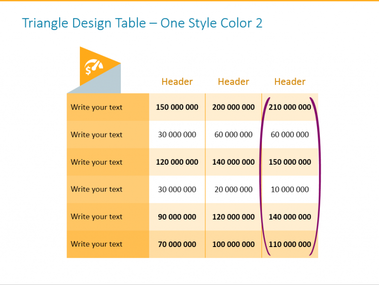 tables column marker ppt - Blog - Creative Presentations Ideas