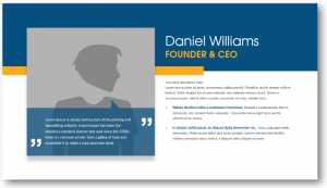 biography slide founder ceo presentation ppt - Blog - Creative ...
