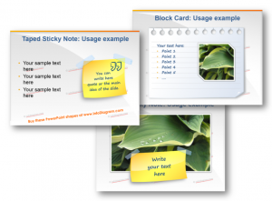 Using a Sticky Note Effectively in a Presentation