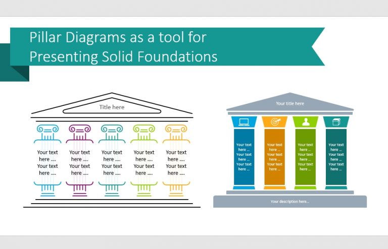 pillar diagram design - Blog - Creative Presentations Ideas