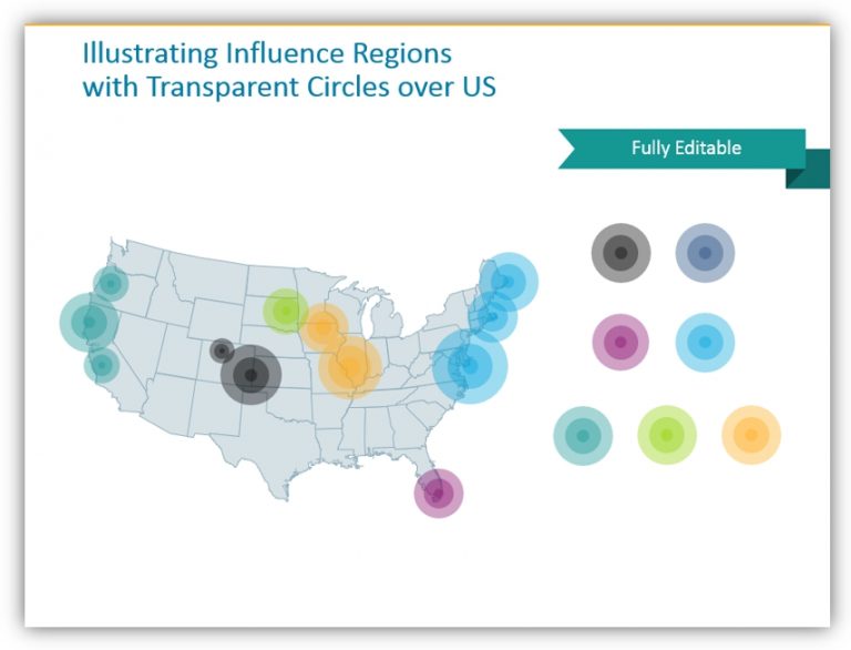 Demonstrate your Business Presence and Influence with Map Graphics