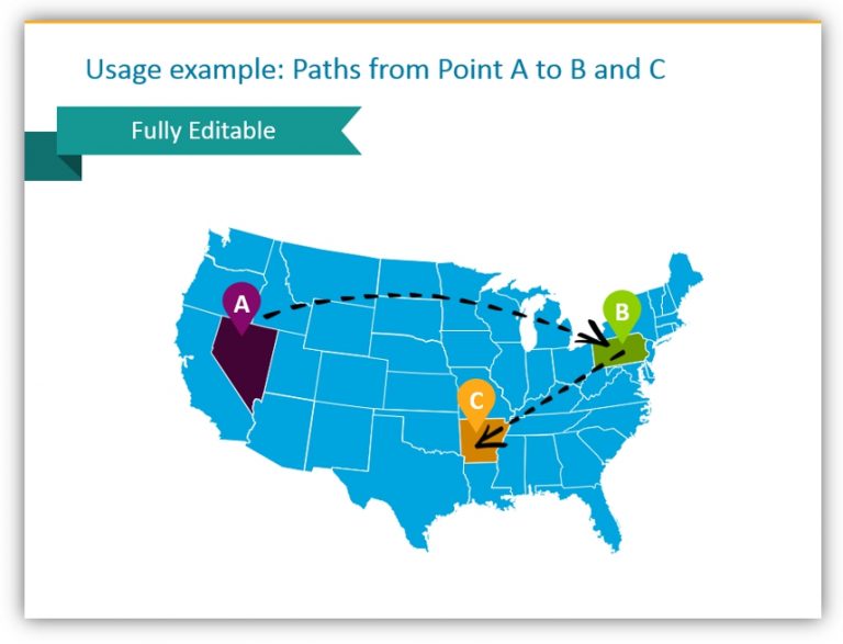 Demonstrate your Business Presence and Influence with Map Graphics