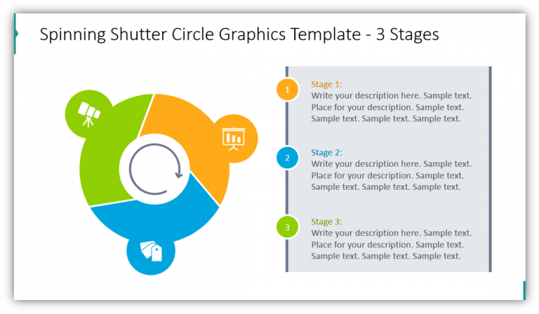 Create Effective PPT Presentations with Modern Shutter and Circle ...