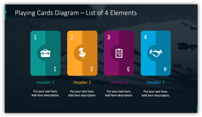 Make Impactful Presentations with Playing Card Graphics