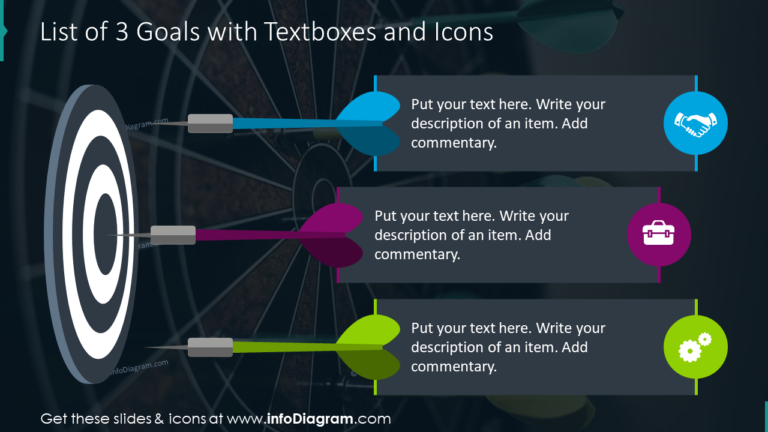 Use Target Bullseye Graphics to Make Objective Presentations Creative Use Target Bullseye Graphics to Make Objective Presentations Creative