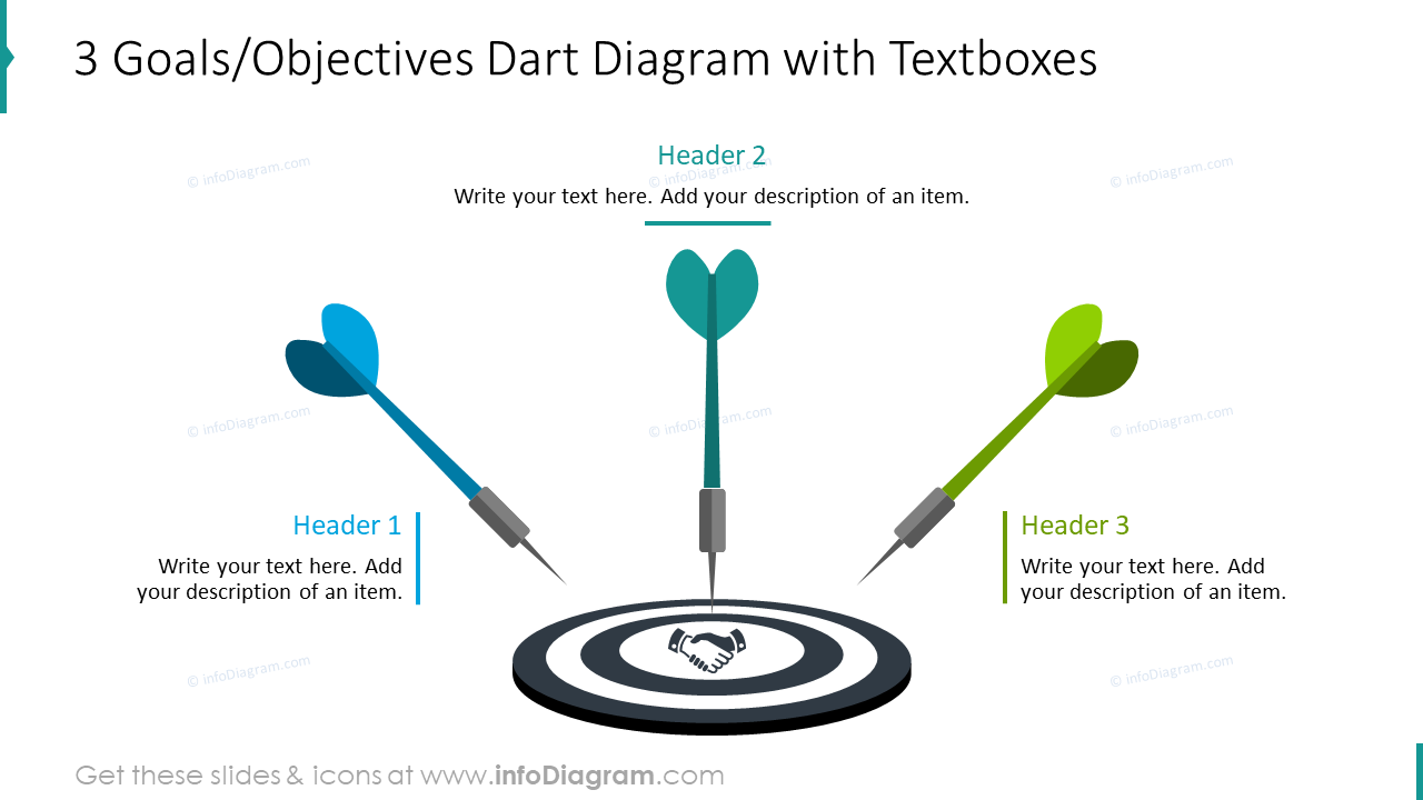 Use Target Bullseye Graphics to Make Objective Presentations Creative Use Target Bullseye Graphics to Make Objective Presentations Creative