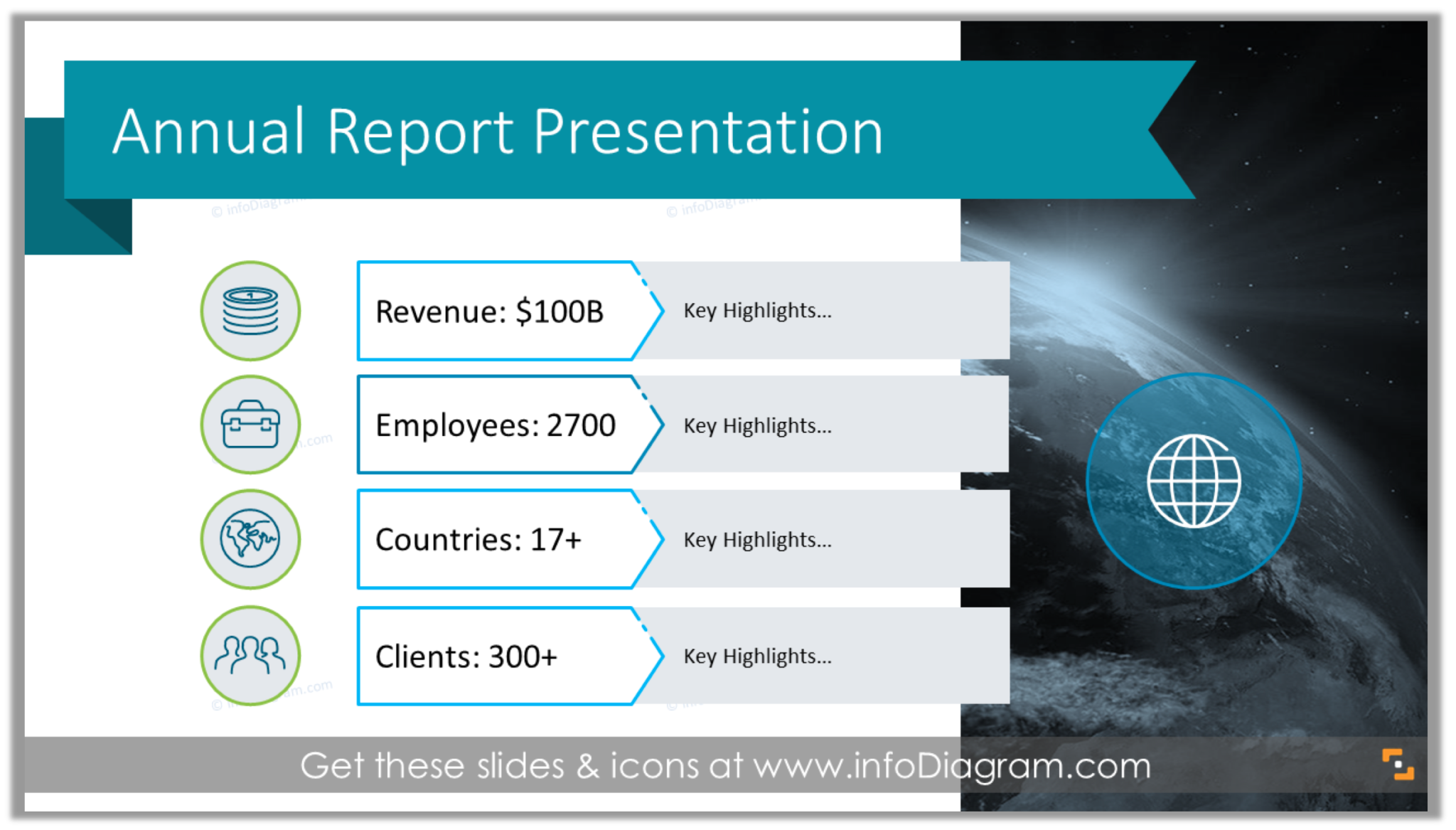 Annual Report Company Performance Presentation title powerpoint - Blog ...