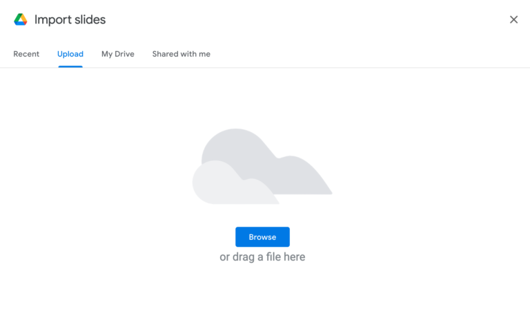 Using Google Slides with infoDiagram