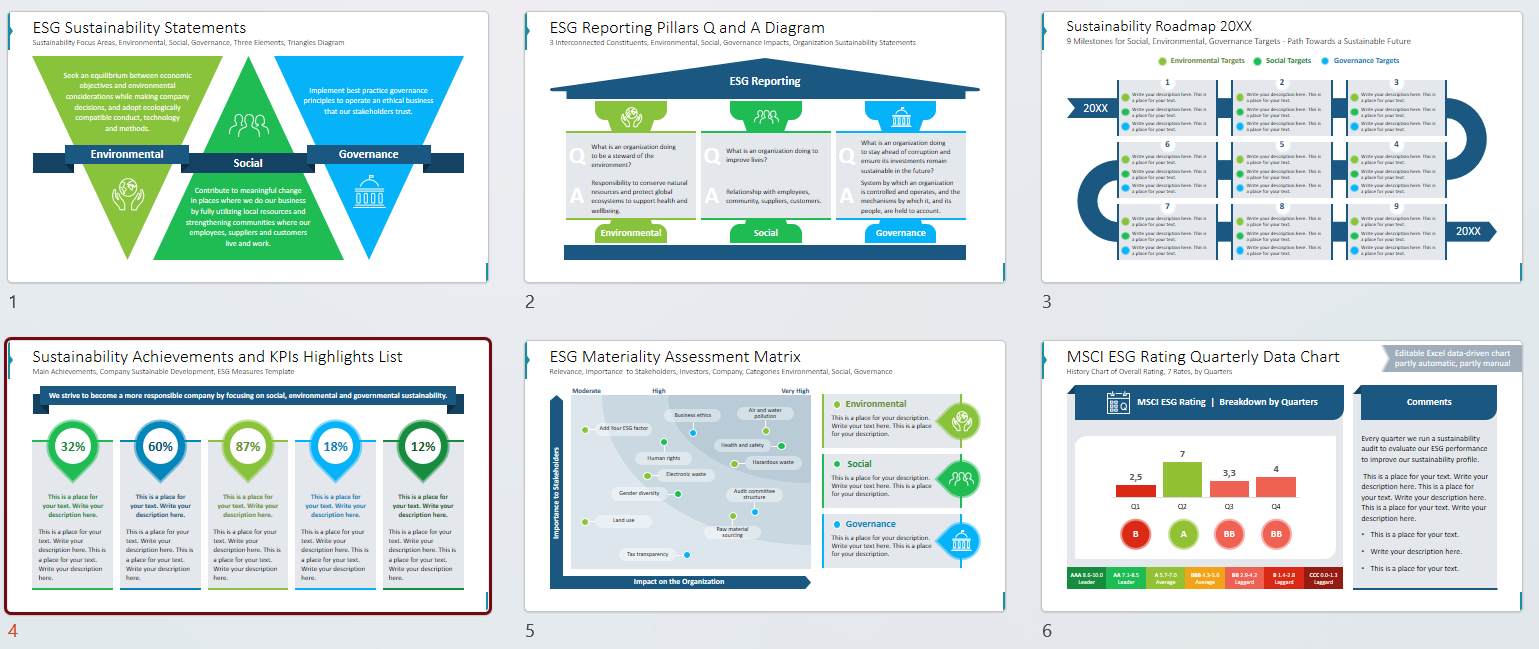 ESG Presentation Templates - Sample - Blog - Creative Presentations Ideas